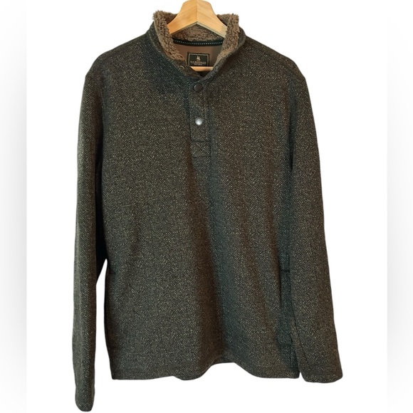 G.H. Bass & Co. | Sweaters | Gh Bass 4 Snap Fleece Sweater Forrest ...